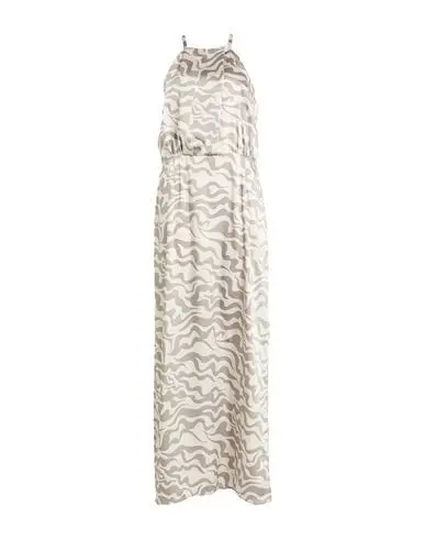 Marella Sleeveless Two-tone Maxi Dress - Beige