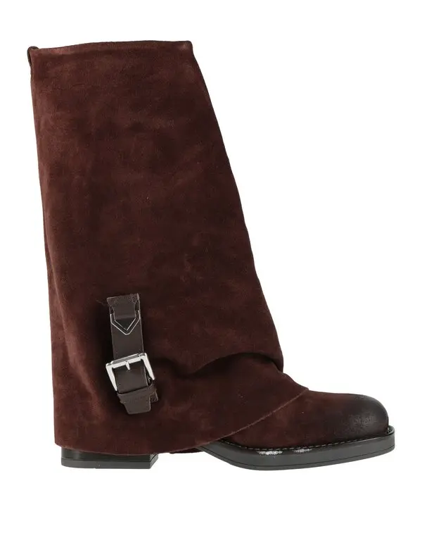 OVYE Suede Ankle Boots - Brown