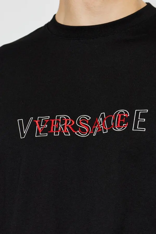 Versace T-shirt With Logo