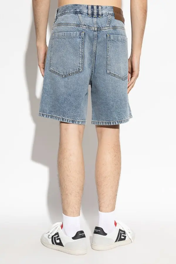 Balmain Denim Shorts