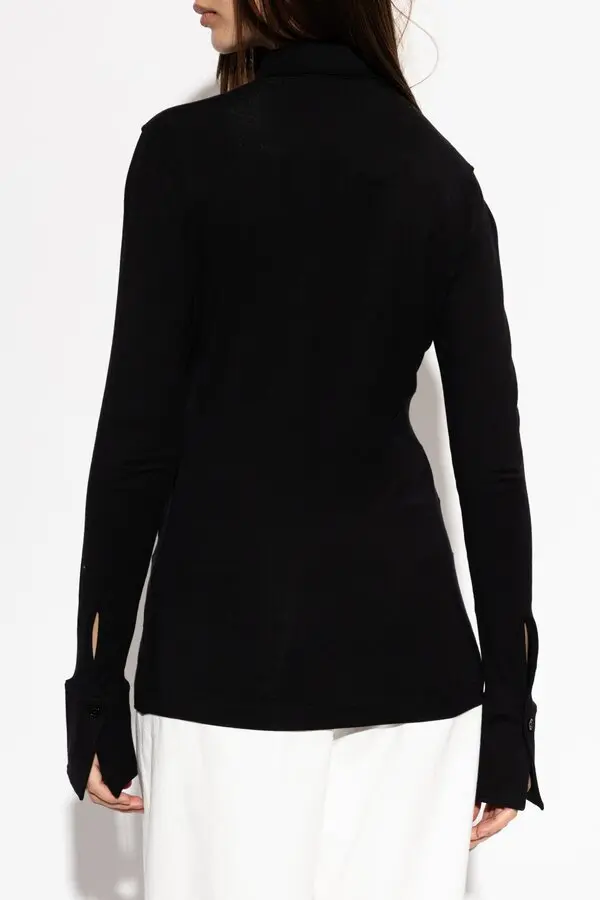 TOTEME Slim Fit Knit Shirt