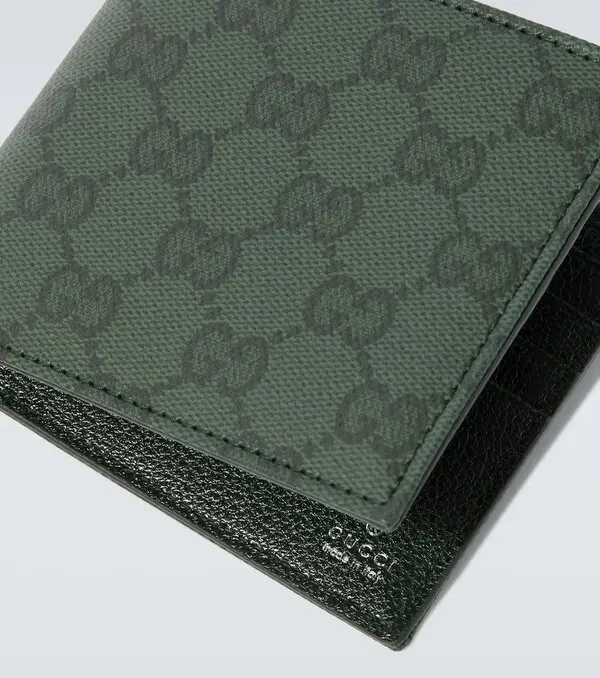Gucci Gg Canvas Bifold Wallet