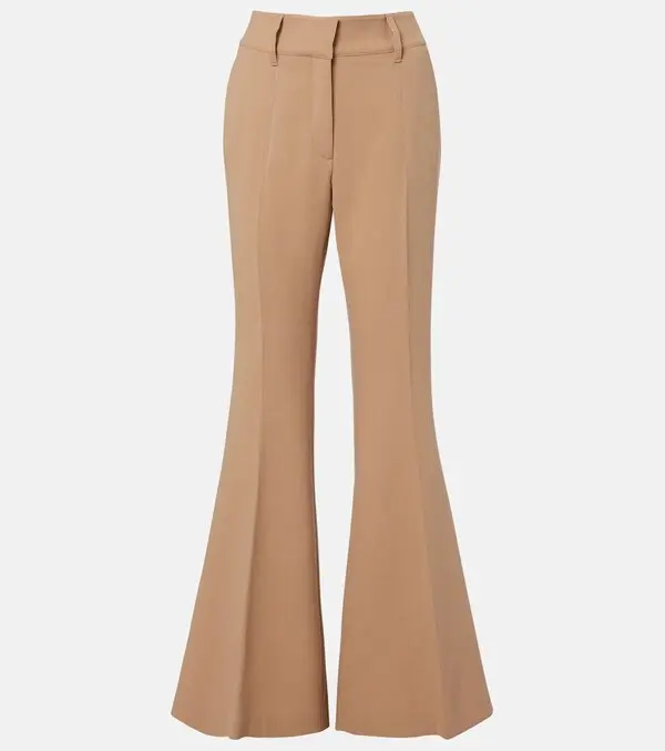 Gabriela Hearst Rhein Virgin Wool Flared Pants