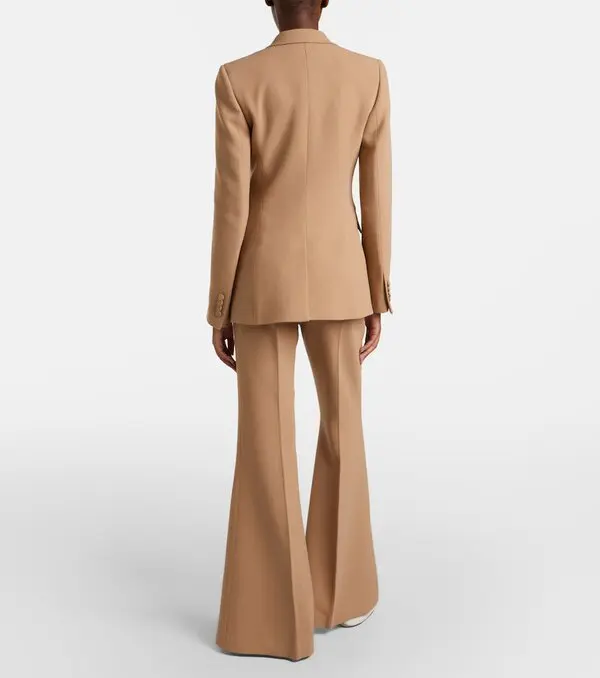Gabriela Hearst Rhein Virgin Wool Flared Pants