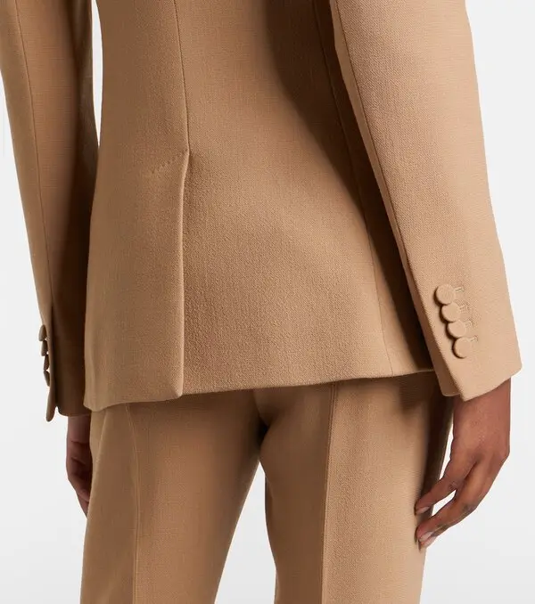 Gabriela Hearst Rhein Virgin Wool Flared Pants