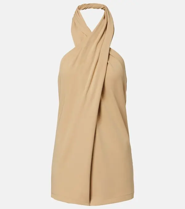 TOTEME Halterneck Jersey Top