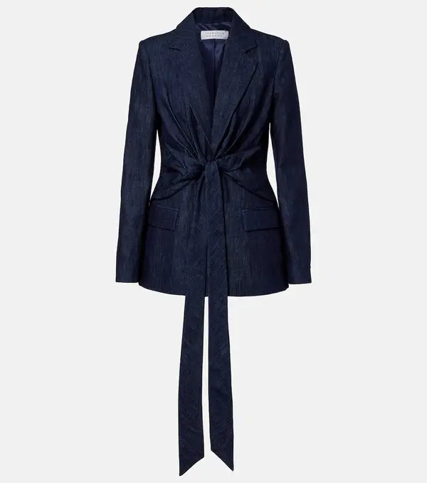 Gabriela Hearst Grant Denim Blazer - Blue