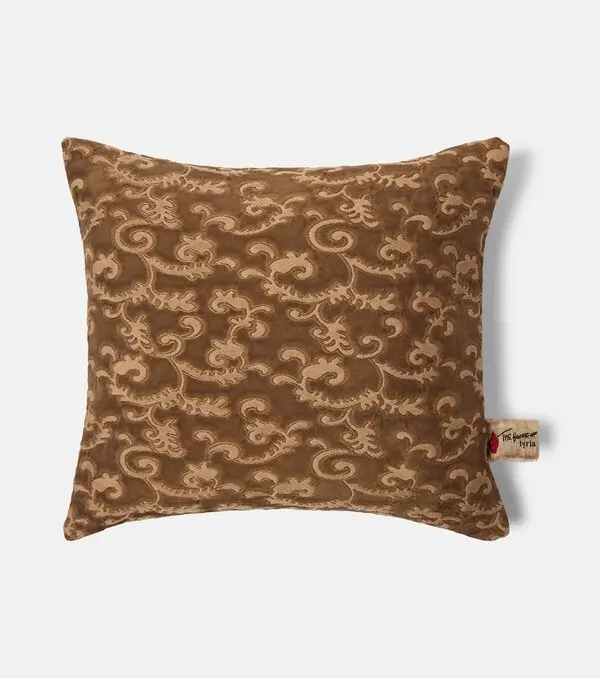 THE HOUSE OF LYRIA Acuzio Cushion - Brown