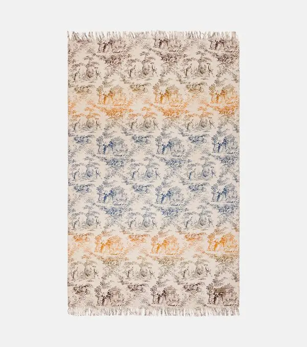 THE HOUSE OF LYRIA Sollievo Printed Linen Tablecloth