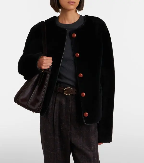 BLAZÉ MILANO Gliss Shearling Jacket