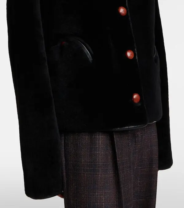 BLAZÉ MILANO Gliss Shearling Jacket