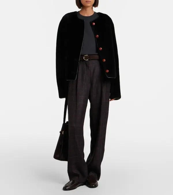 BLAZÉ MILANO Gliss Shearling Jacket