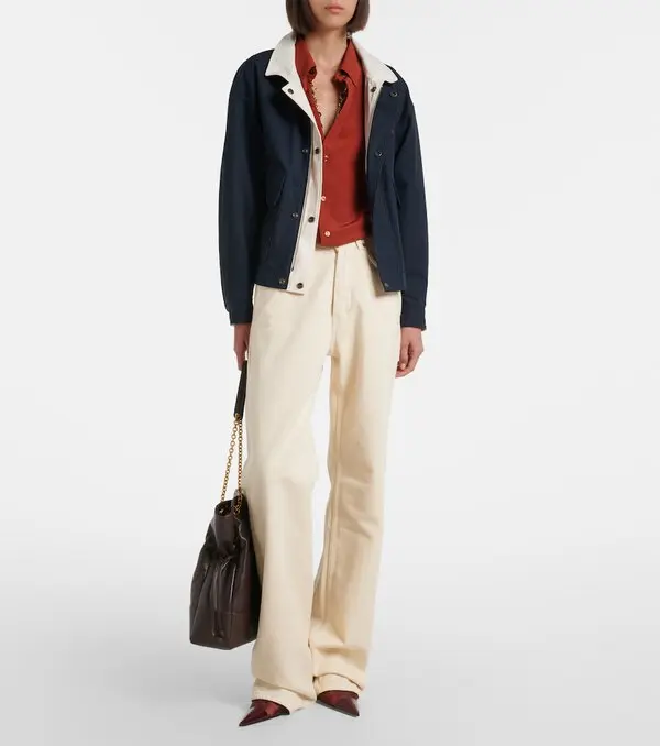 Saint Laurent Silk Button-down Shirt
