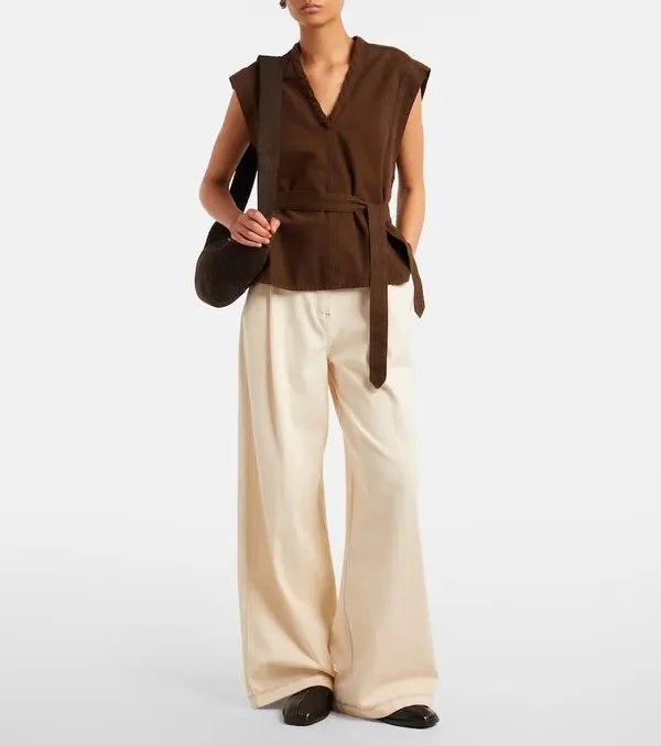 LEMAIRE Croissant Small Shoulder Bag - Brown