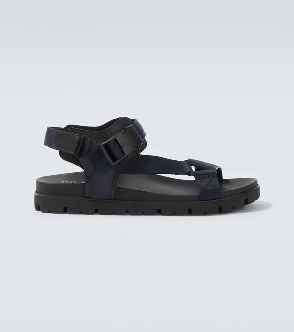 Prada Suede Sandals