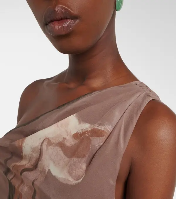 SIR. Azaliea Floral Silk Crop Top