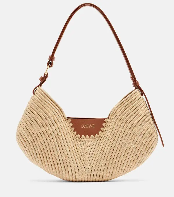 Loewe Swing Medium Shoulder Bag - Beige