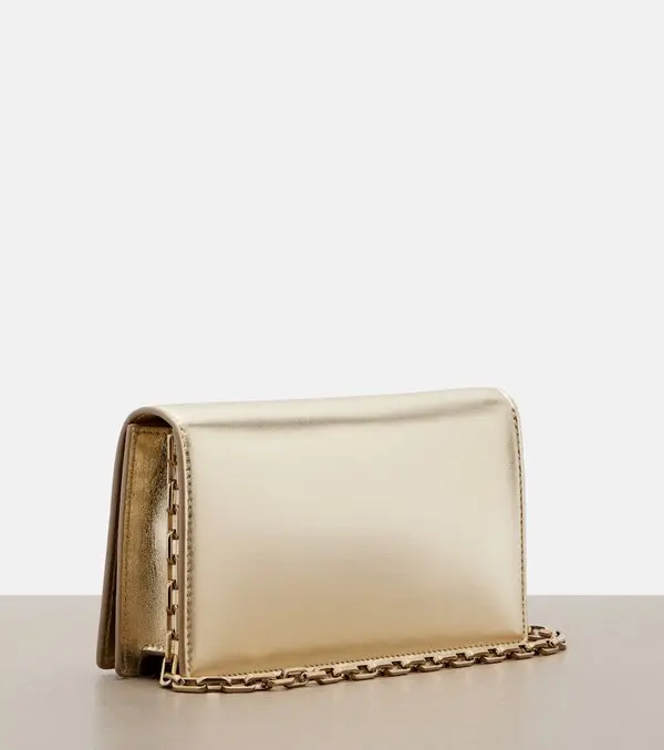 CHRISTIAN LOUBOUTIN Bettina Small Clutch - Gold