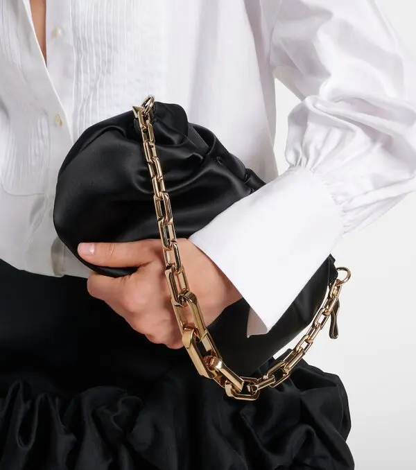 CHRISTIAN LOUBOUTIN Eva Small Shoulder Bag - Black