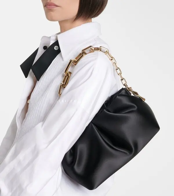 CHRISTIAN LOUBOUTIN Eva Small Shoulder Bag - Black