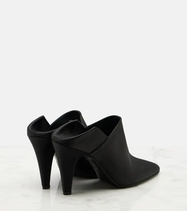 Alaïa Cone Heel Mules - Black