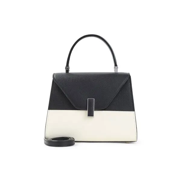 VALEXTRA Mini Iside Intarsio Top-handle Bag - Multicolor