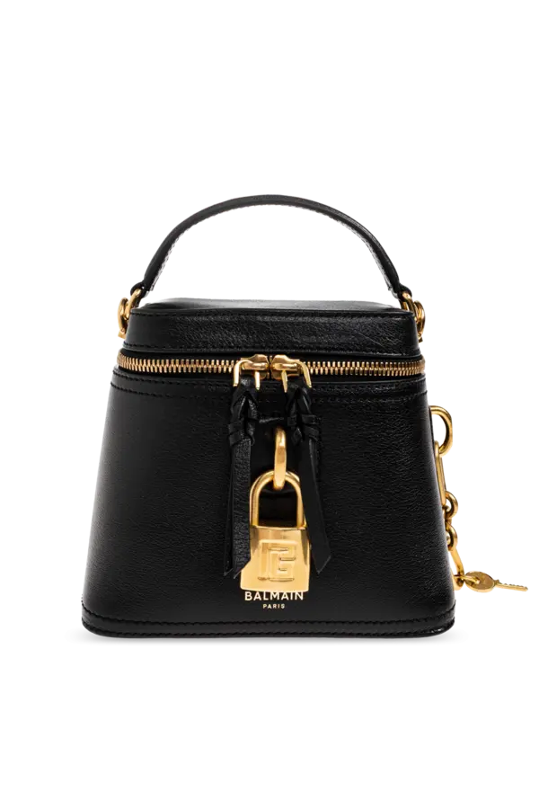Balmain Pulse Vanity Bag - Black