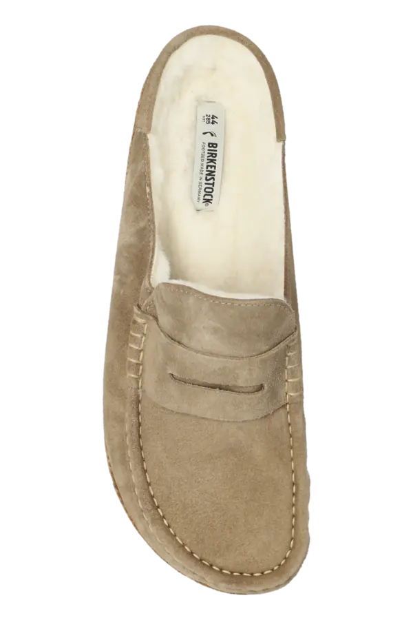 BIRKENSTOCK Naples Shearling" Suede Slip-on Loafers