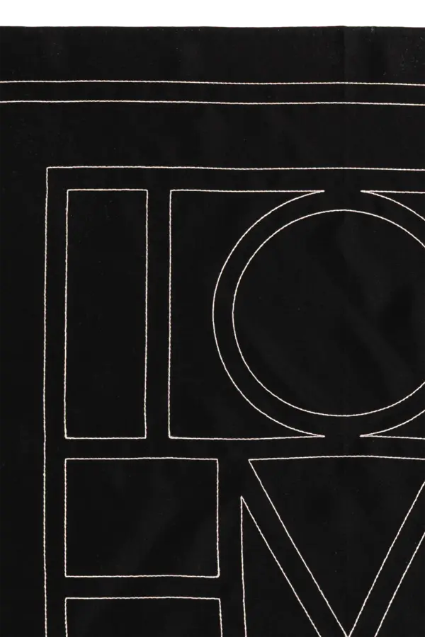 TOTEME Silk Scarf - Black