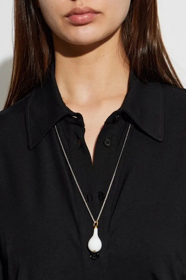TOTEME Long Necklace With Drop Pendant