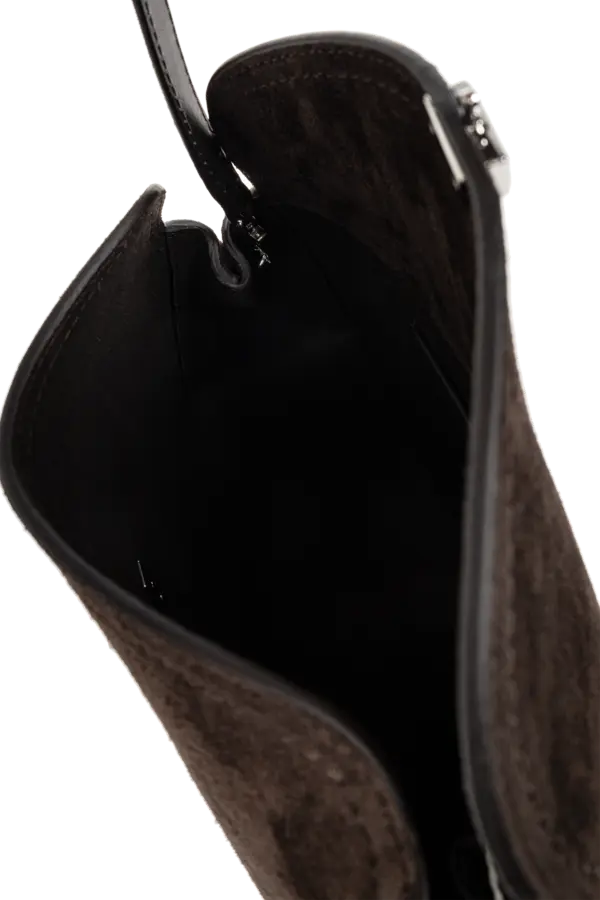 TOTEME T-lock" Suede Shoulder Bag - Brown