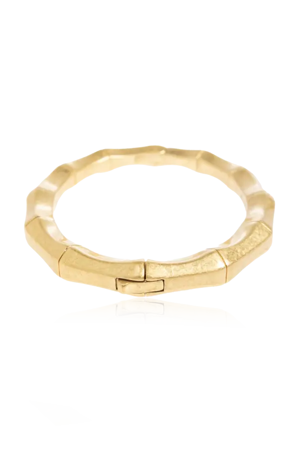 ALLSAINTS Bamboo Engraved Logo Bracelet