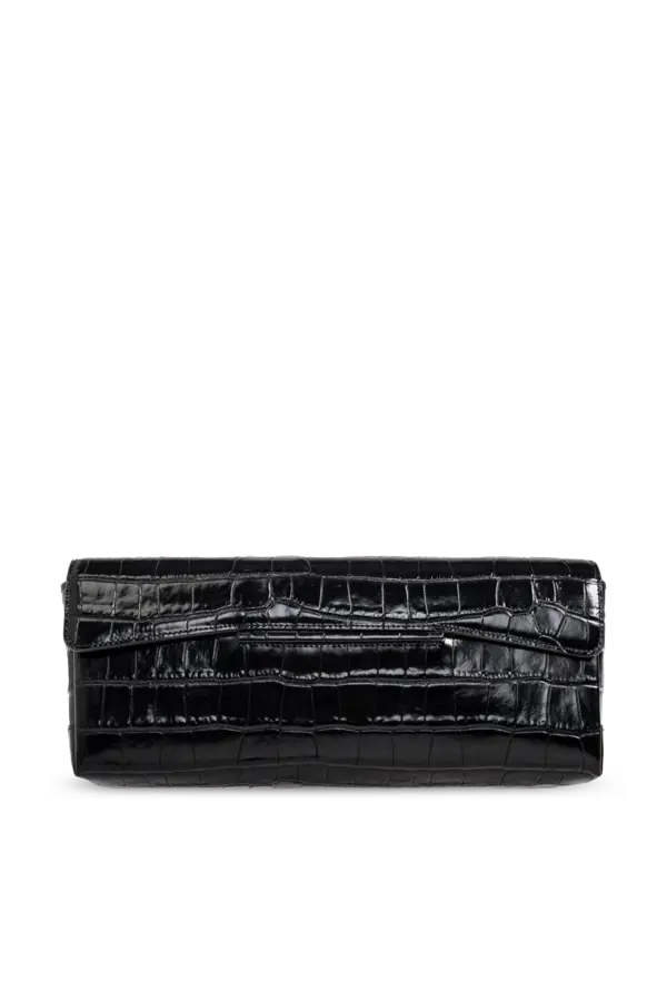 TOTEME Leather Clutch - Black