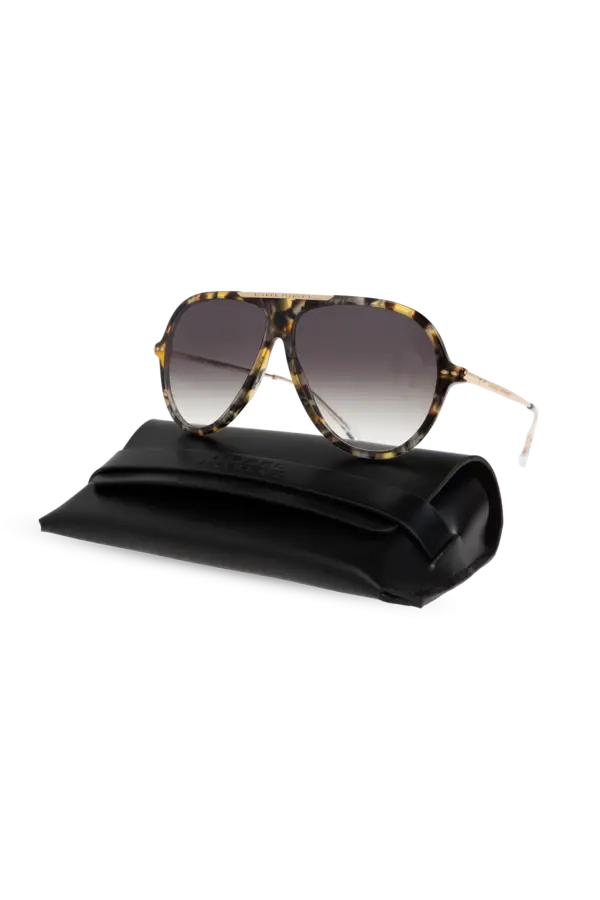 Isabel Marant Étoile Aviator Sunglasses With Tortoiseshell Pattern