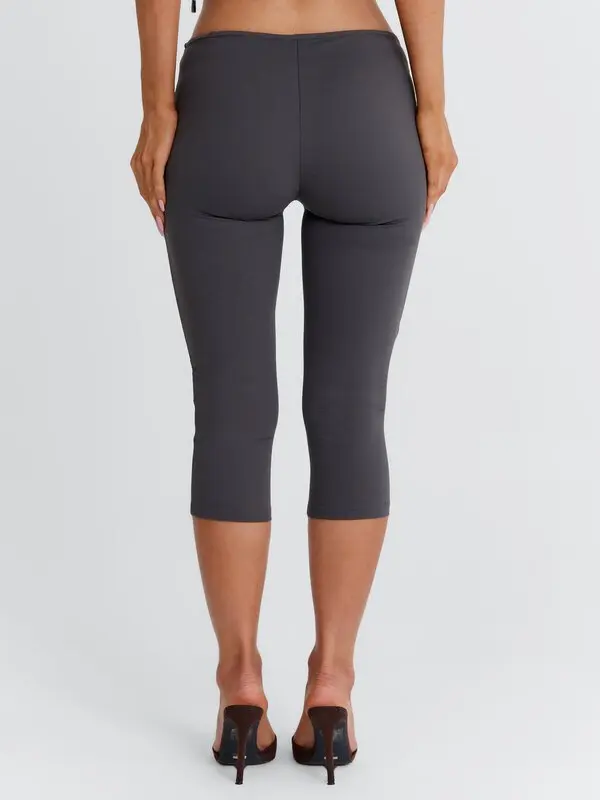 OUTCAST Juliett Capri Pants Dark Grey