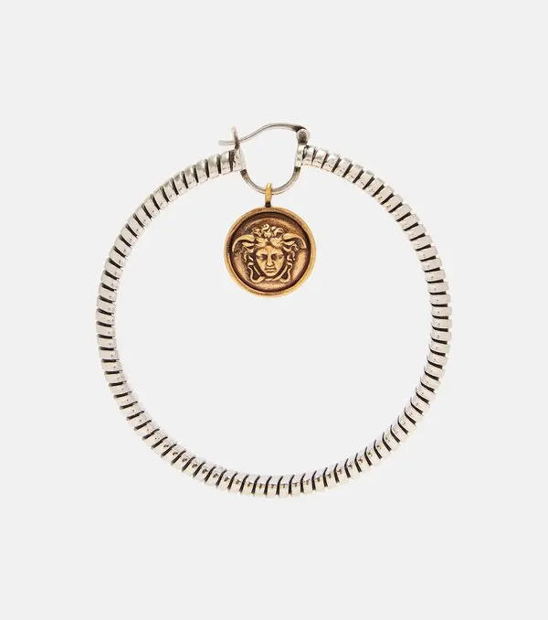 Versace Medusa Hoop Earrings