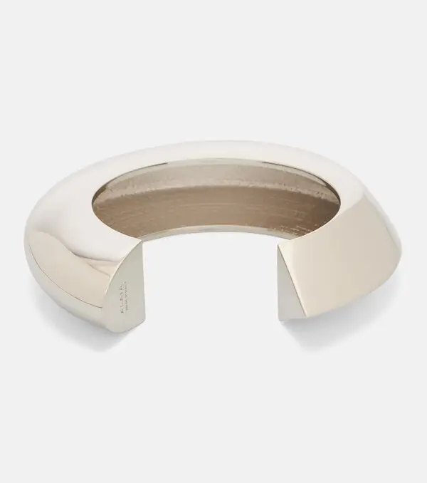 Alaïa Small Edge Cuff Bracelet - Silver