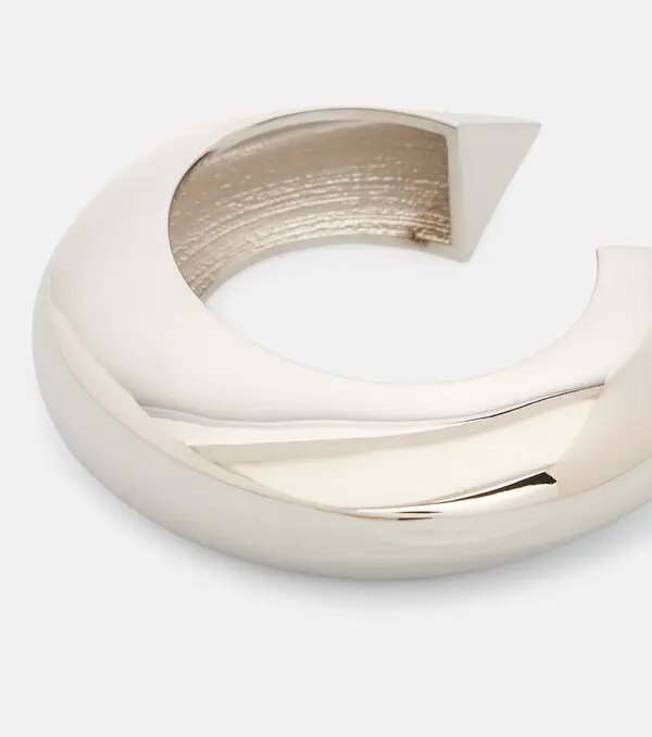 Alaïa Small Edge Cuff Bracelet - Silver