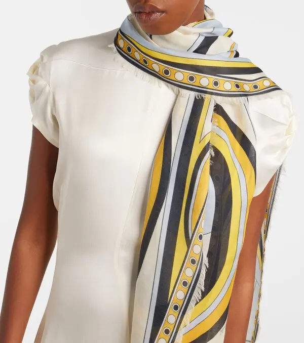 La DoubleJ Printed Scarf