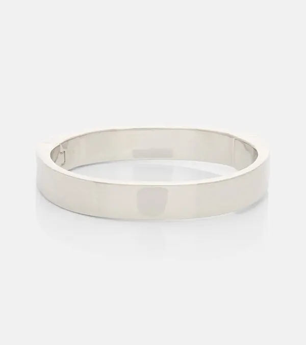 TOTEME Signature Bangle In Brass - Silver
