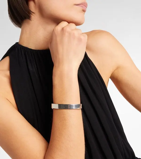 TOTEME Signature Bangle In Brass - Silver