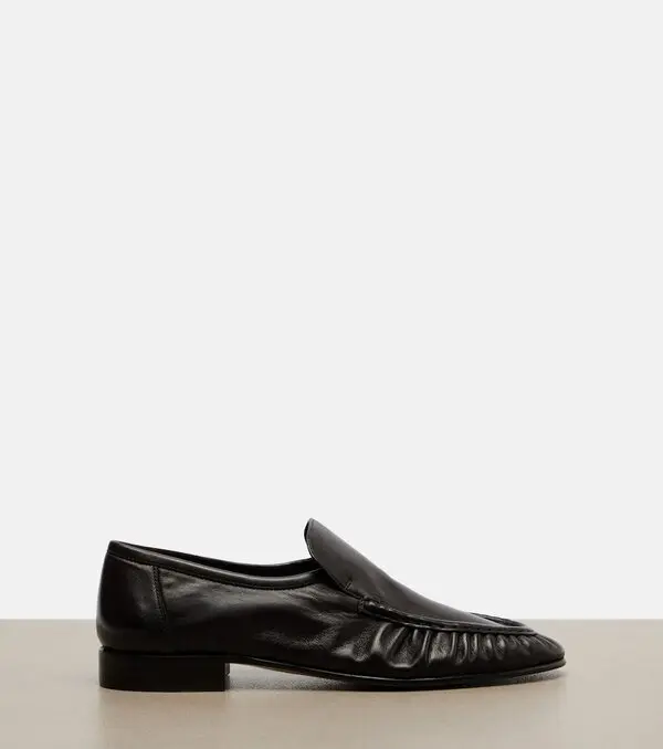 THE ROW Soft Leather Loafers