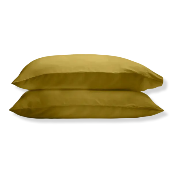ETTITUDE Luxe Cleanbamboo Sateen+ Pillowcase Set - Brass