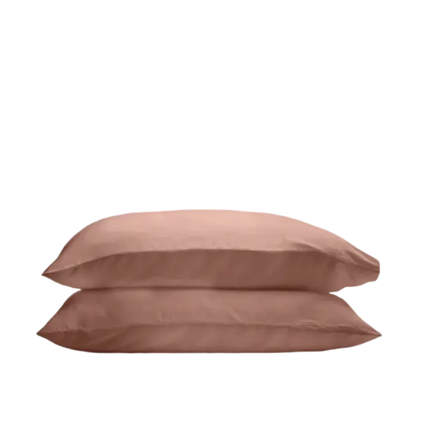 ETTITUDE Luxe Cleanbamboo Sateen+ Pillowcase Set - Copper