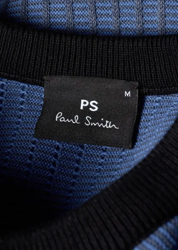 Paul Smith Textured Cotton Knitted T-shirt