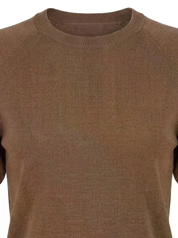 Simone Rocha Puff Sleeve Sweater - Brown