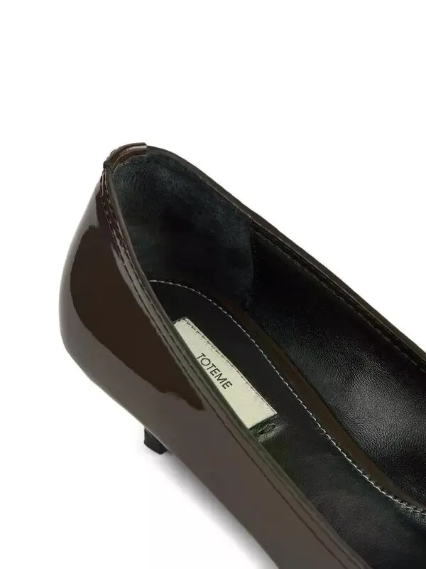 TOTEME Patent Leather Pointed-toe Pumps
