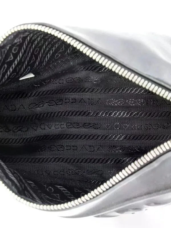 Prada Embossed Leather Mini Shoulder Bag