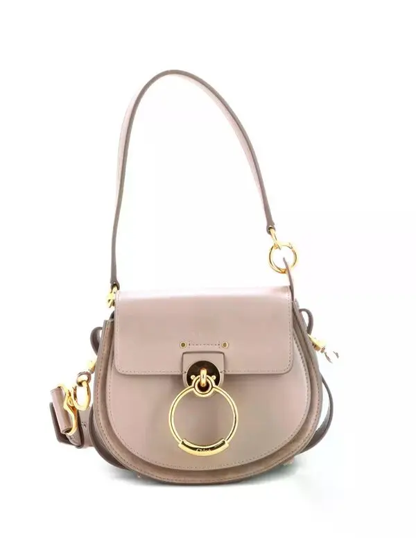Chloé Tess Small Shoulder Bag - Grey