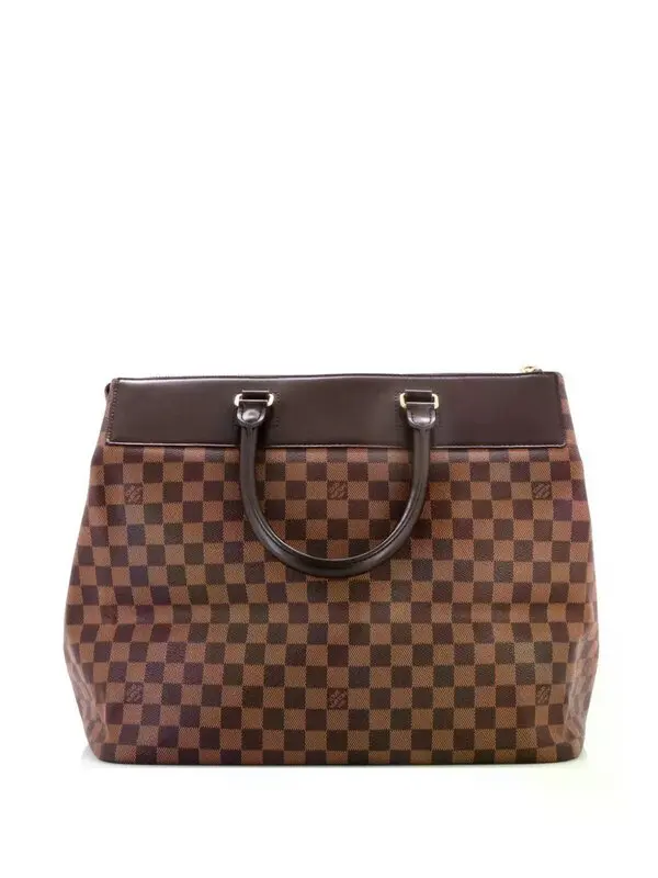 LOUIS VUITTON Greenwich Damier Pm Travel Bag - Brown